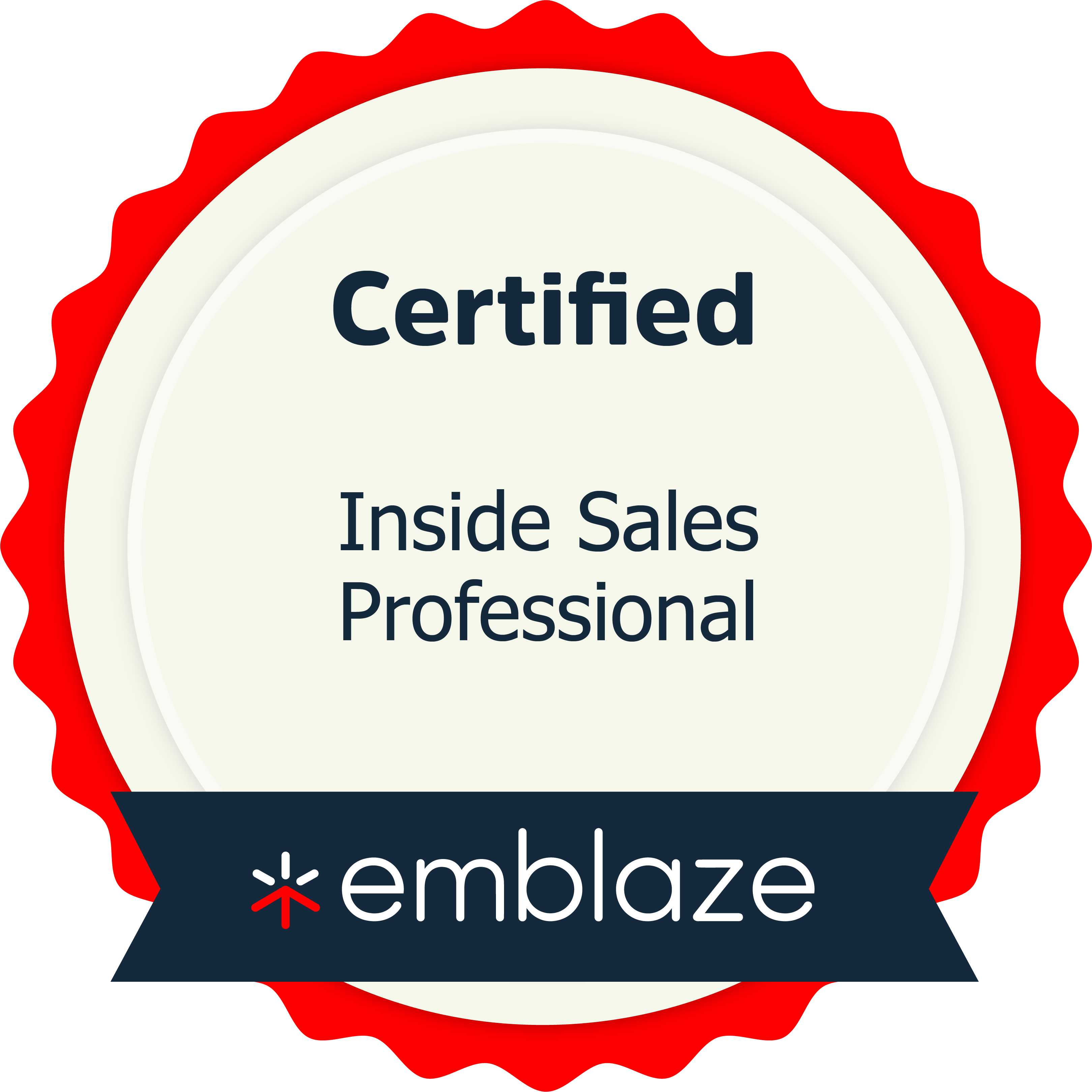 Congratulations! You've successfully completed your Inside Sales ...